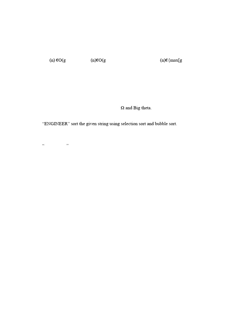 Daa - Question Bank 1 | PDF
