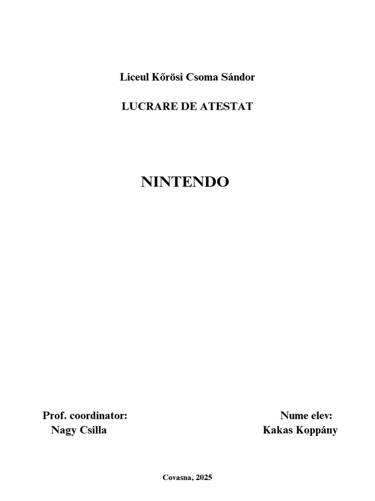 NINTENDO | PDF | Wii | Nintendo