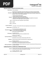 Carboguard 891 Product Data Sheet | PDF | Epoxy | Humidity