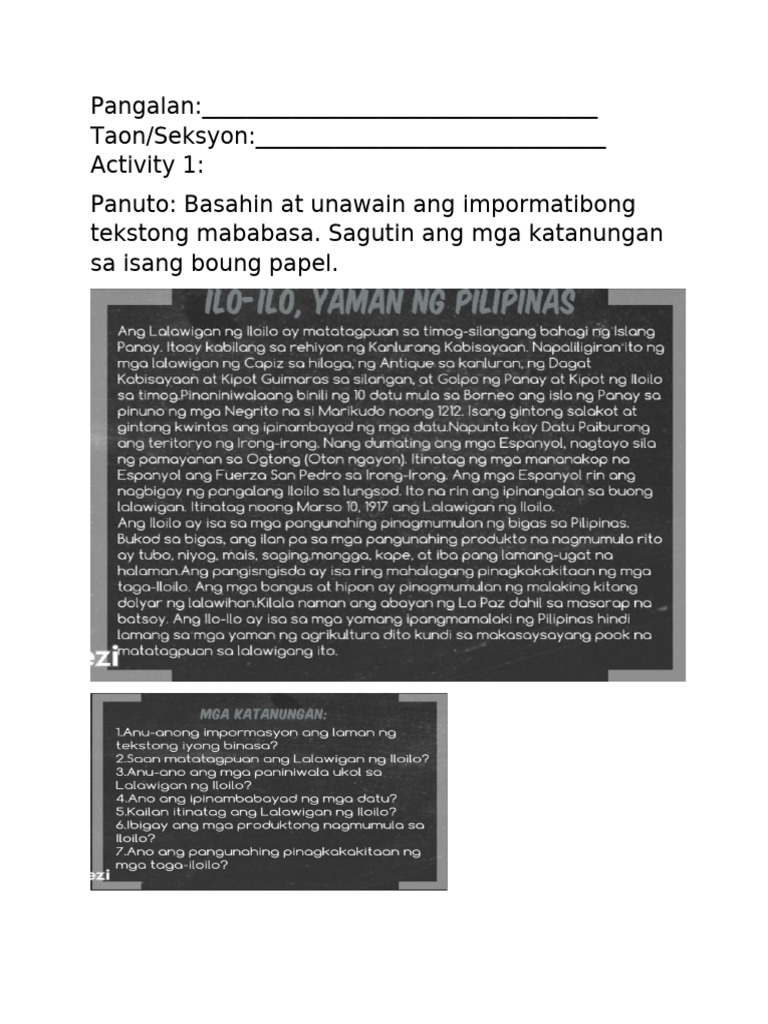 Pangalan | PDF