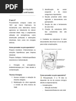 Cirurgia de Hartmann: Procedimentos e Cuidados | PDF ...