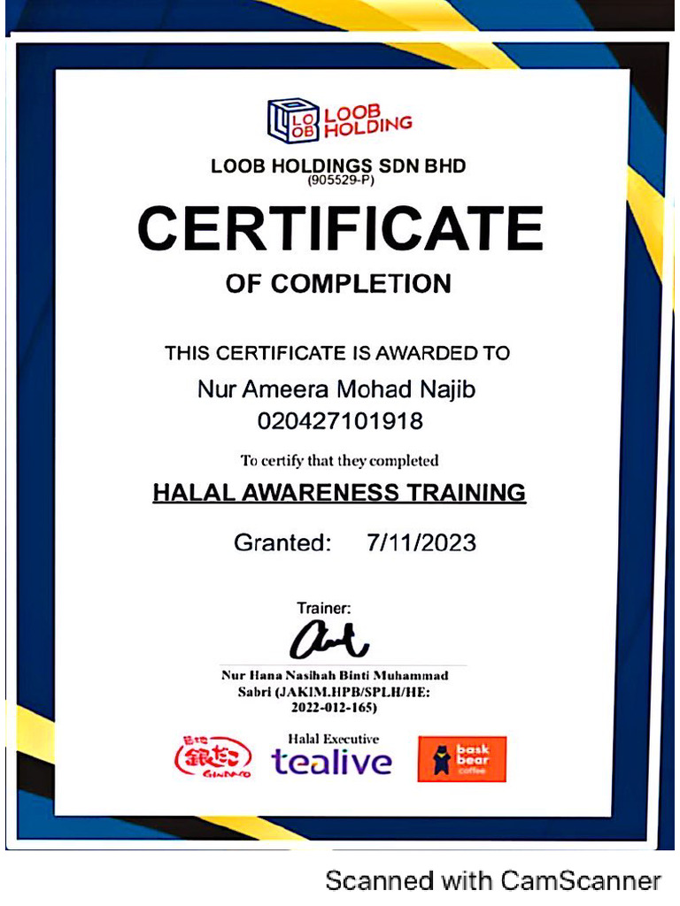 Halal Awareness | PDF