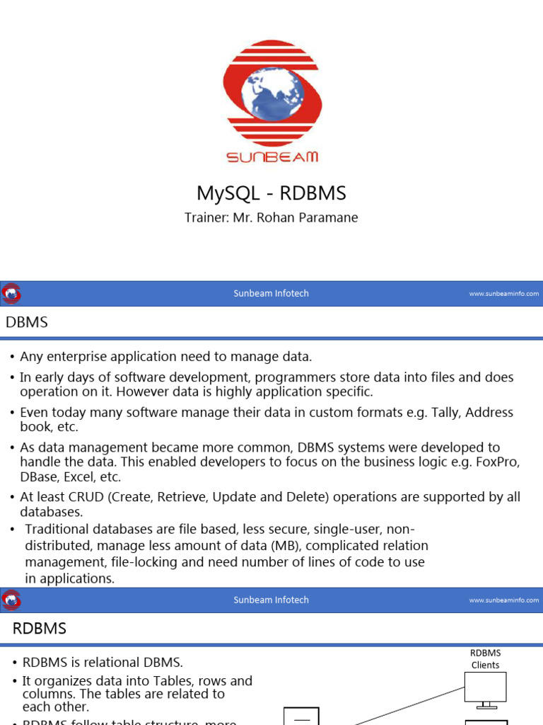 DBMS Merged | PDF | Relational Database | Databases