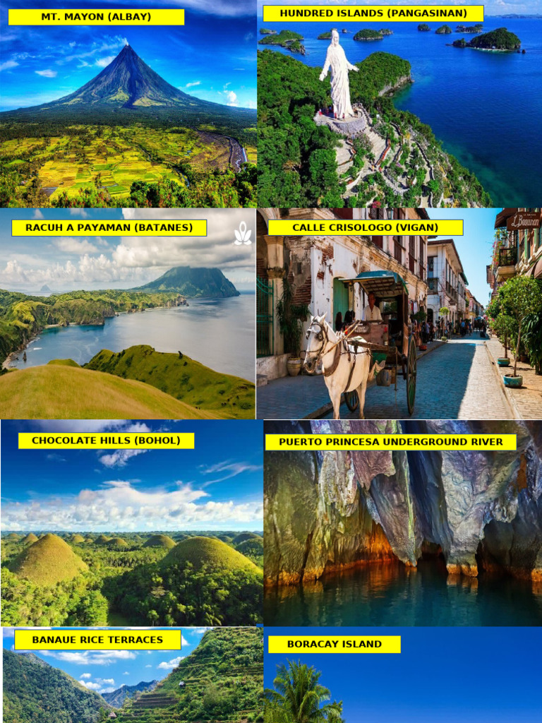 Magagandang Tanawin Sa Pilipinas | PDF