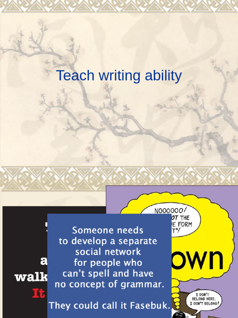 Effective Writing Skills Teaching Guide | PDF | Human Communication ...