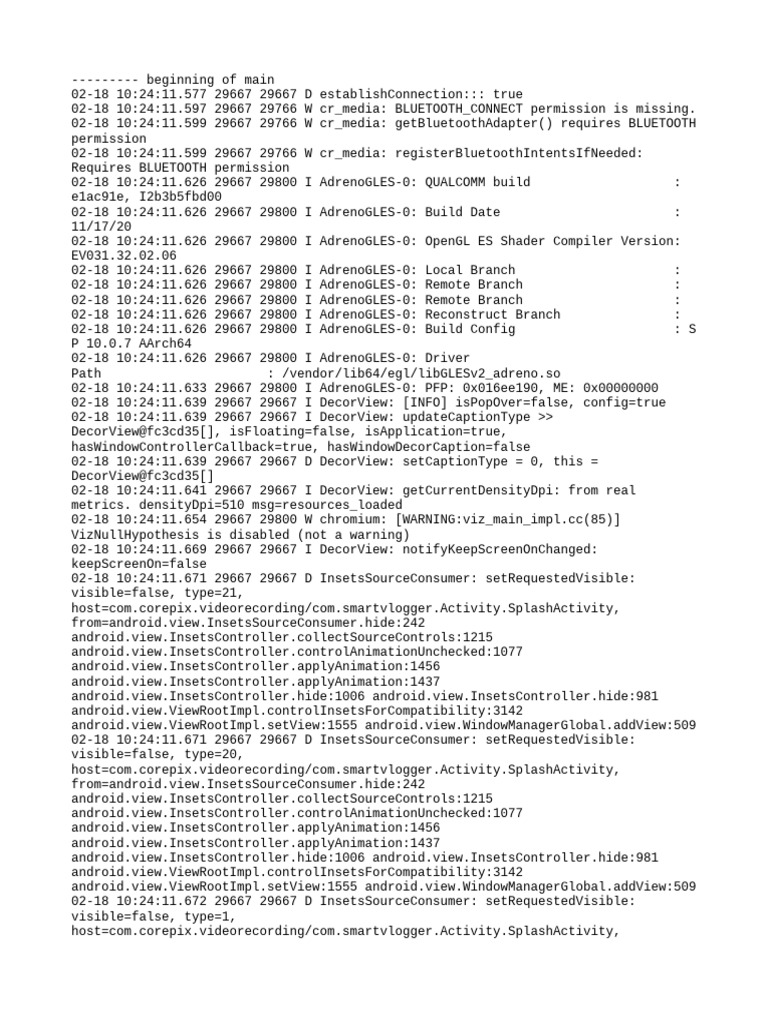 Logcat 1739849051513 | PDF | Computer Programming | Computer Libraries