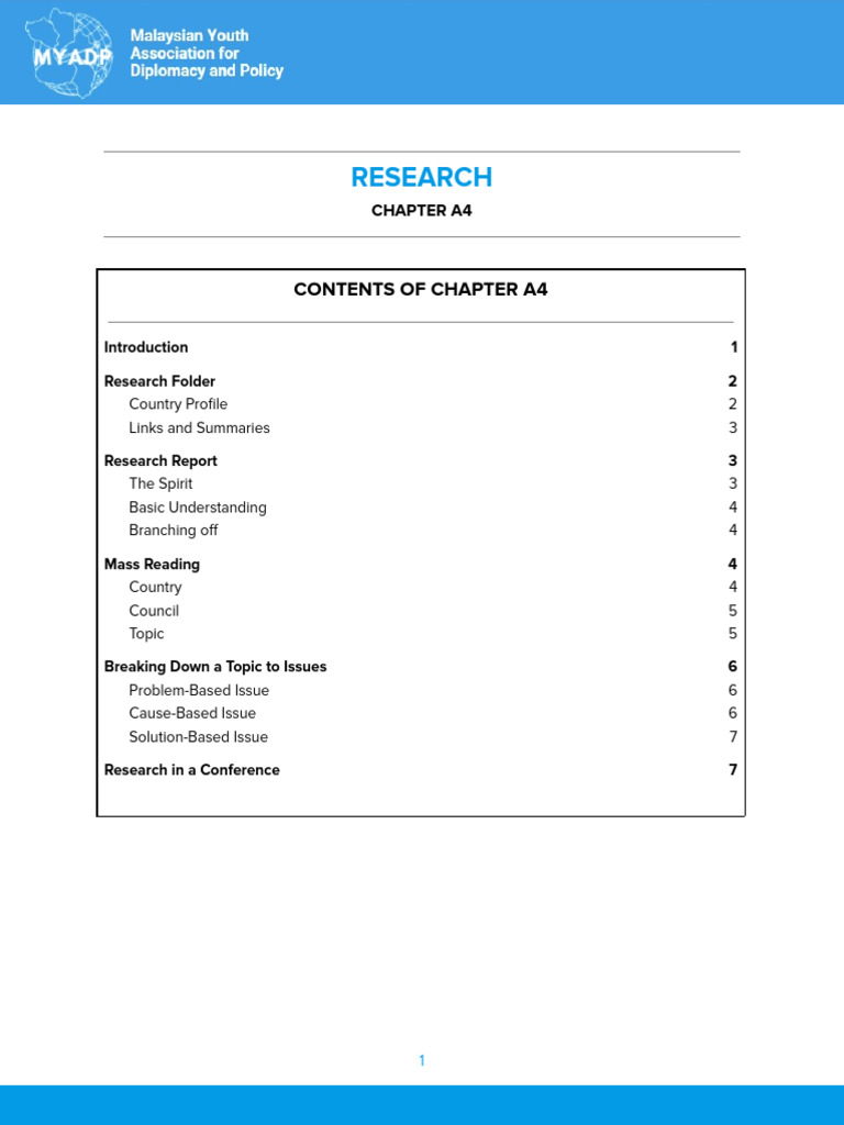 A4 TEXTBOOK - Research - MYADP | PDF | News | Developing Country