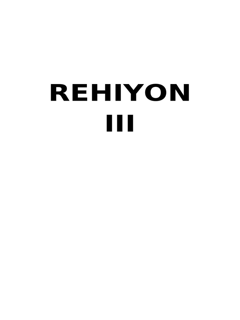 Rehiyon-Iii Central-Luzon Final | PDF