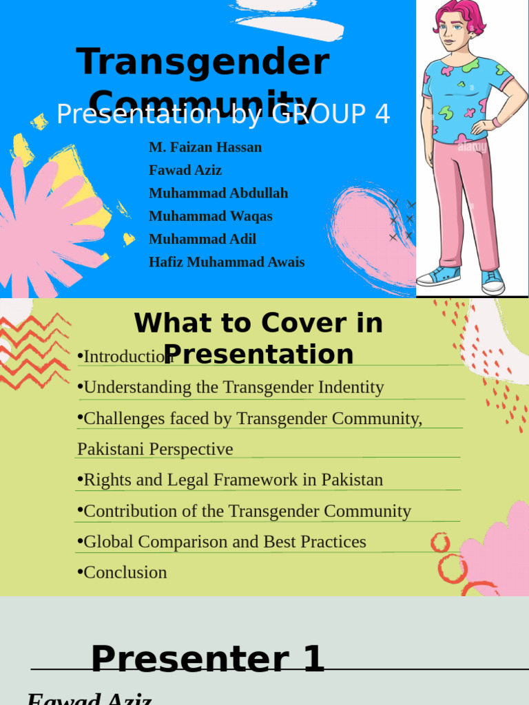 Final Transgender Community Group 4 Ppt | PDF | Transgender | LGBTQIA+ Studies