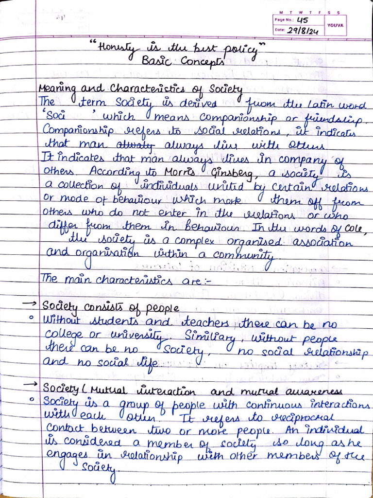 Basic Concepts | PDF