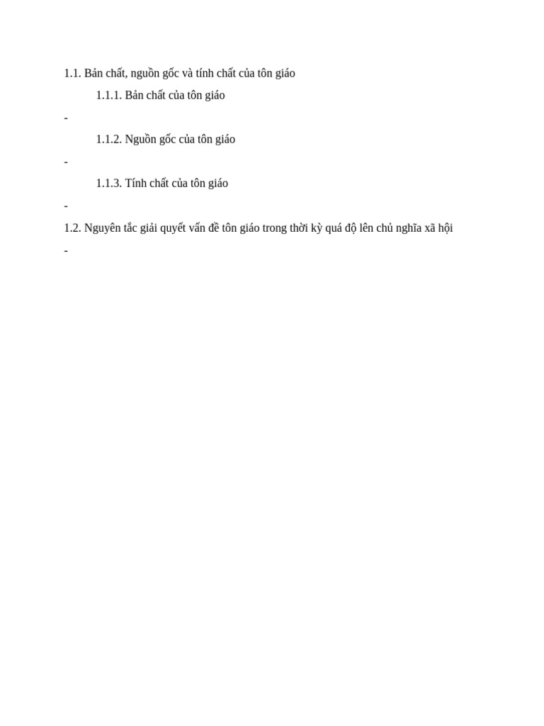 TonGiao C1 CNXH | PDF