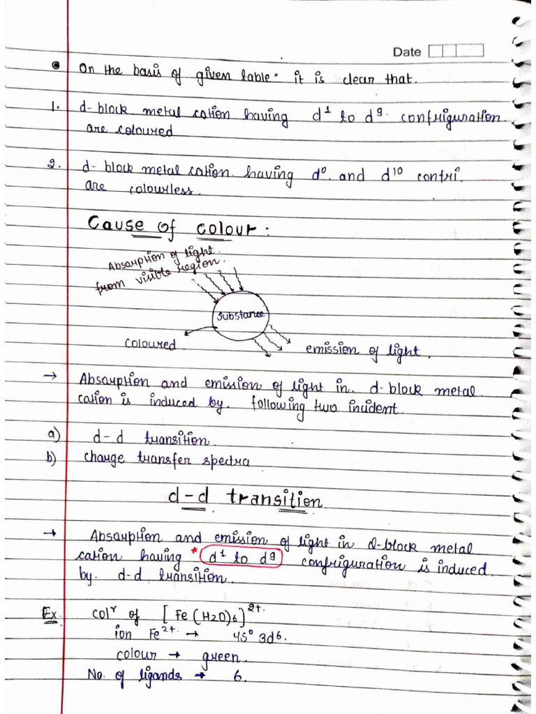 D Block Notes English | PDF