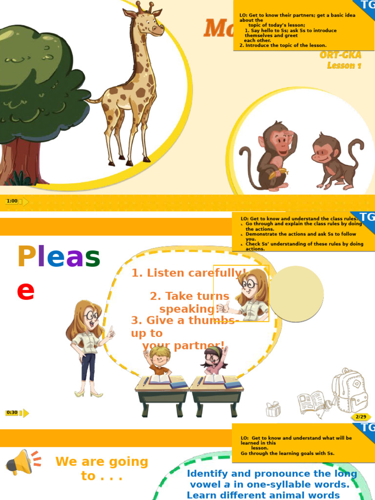 ORT - GKA - L1 - Monkey - Tricks - 20191130 - 191130005207 | PDF | Phonics | Learning