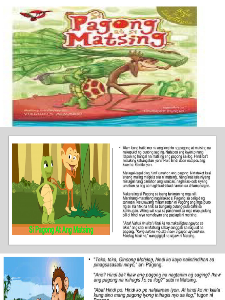 Pagong at Si Matsing | PDF