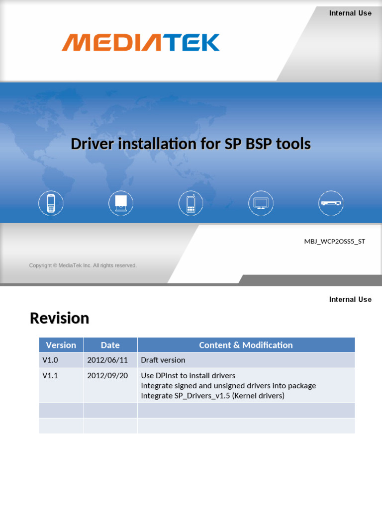 Driver installation for SP BSP tools | PDF | Device Driver | Usb
