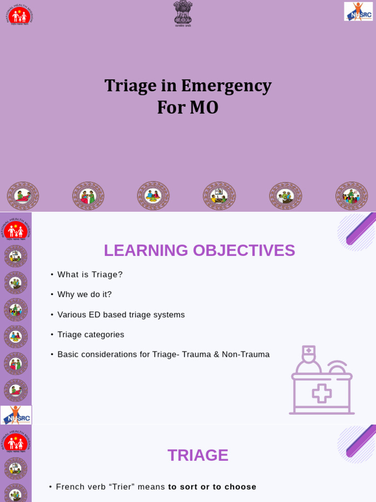 Emergency Triage Systems Explained | PDF | Medical Emergencies ...