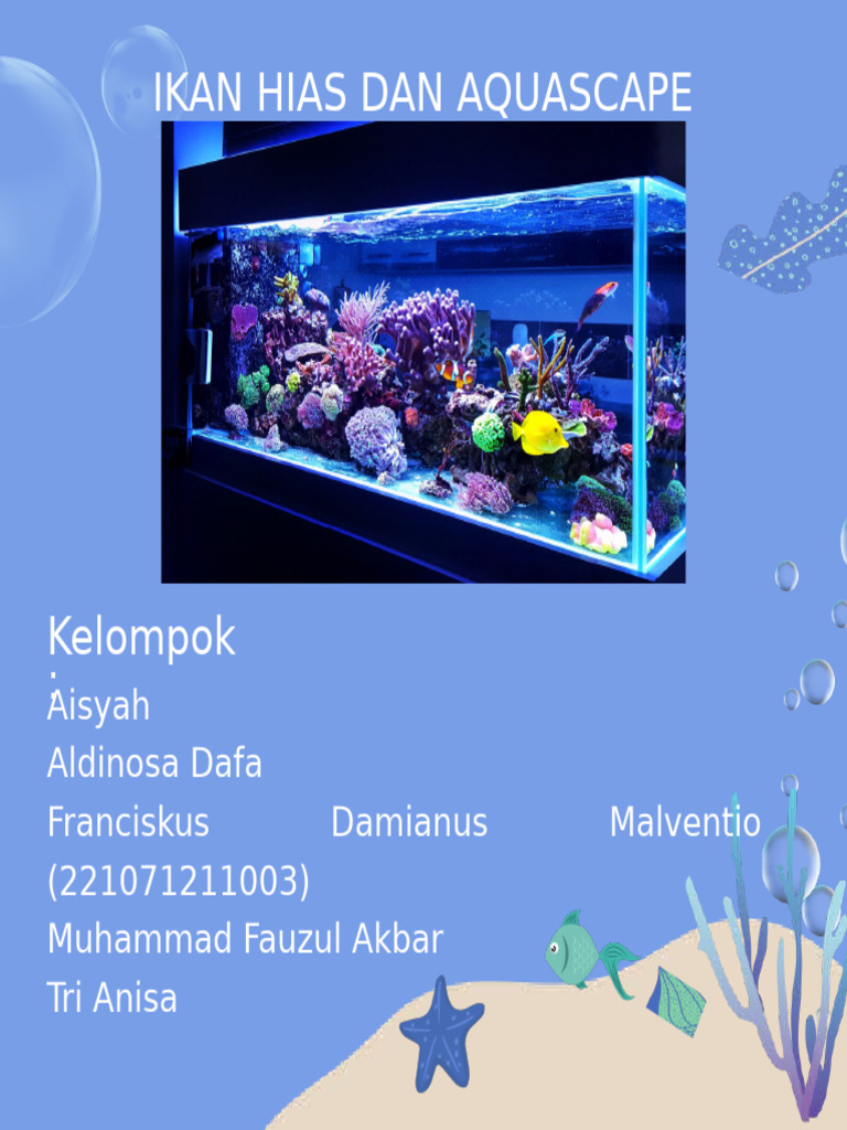 Tugas Kelompok PPT Aquascape | PDF