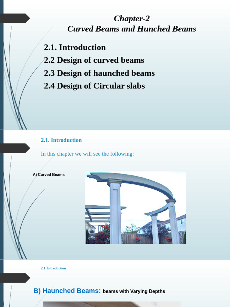 Part 1 Curved Beams | PDF | Beam (Structure) | Mechanics