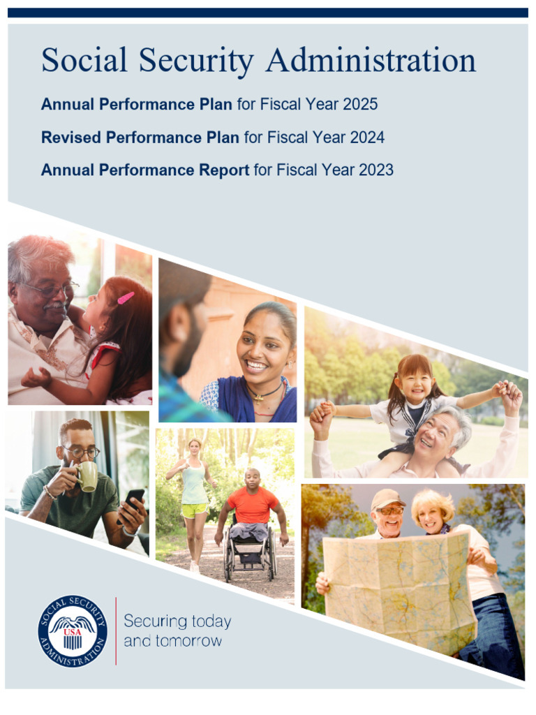 SSA Annual Performance Report 2023-2025 | PDF | Social Security (United ...