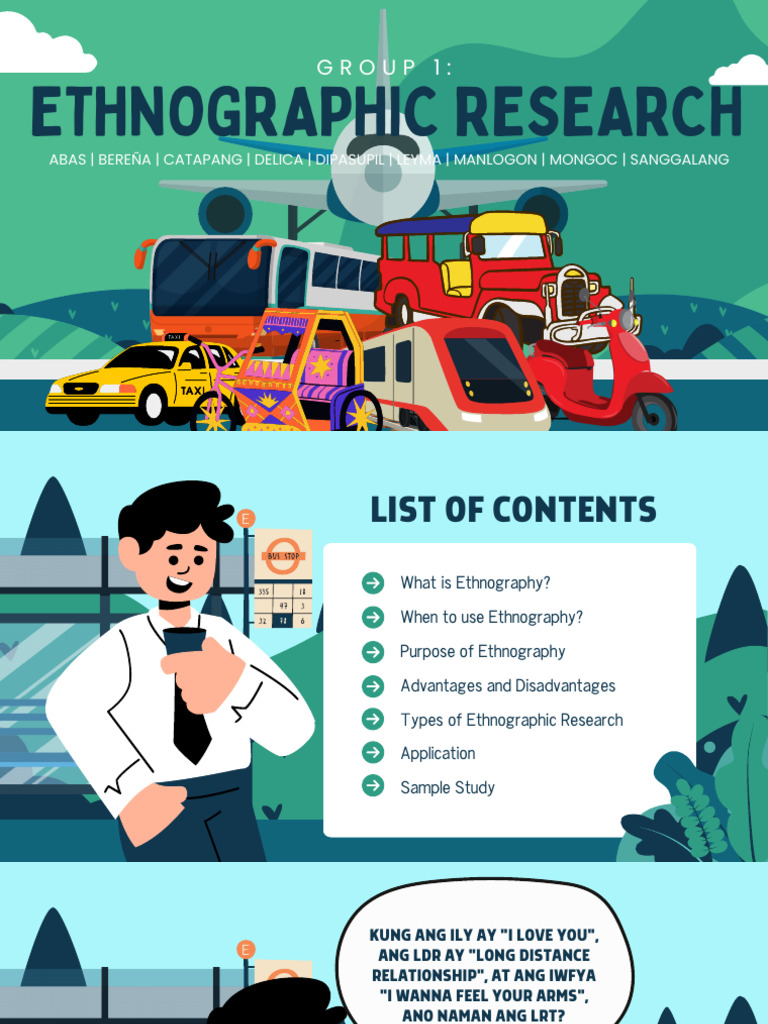 ETHNOGRAPHIC RESEARCH | PDF | Ethnography | Qualitative Research