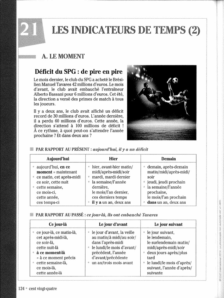 Marqueurs de temps | PDF