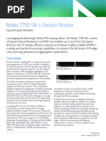 Nokia 7750 SR and 7450 ESS MDA e XP and MDA e Data Sheet EN | PDF ...