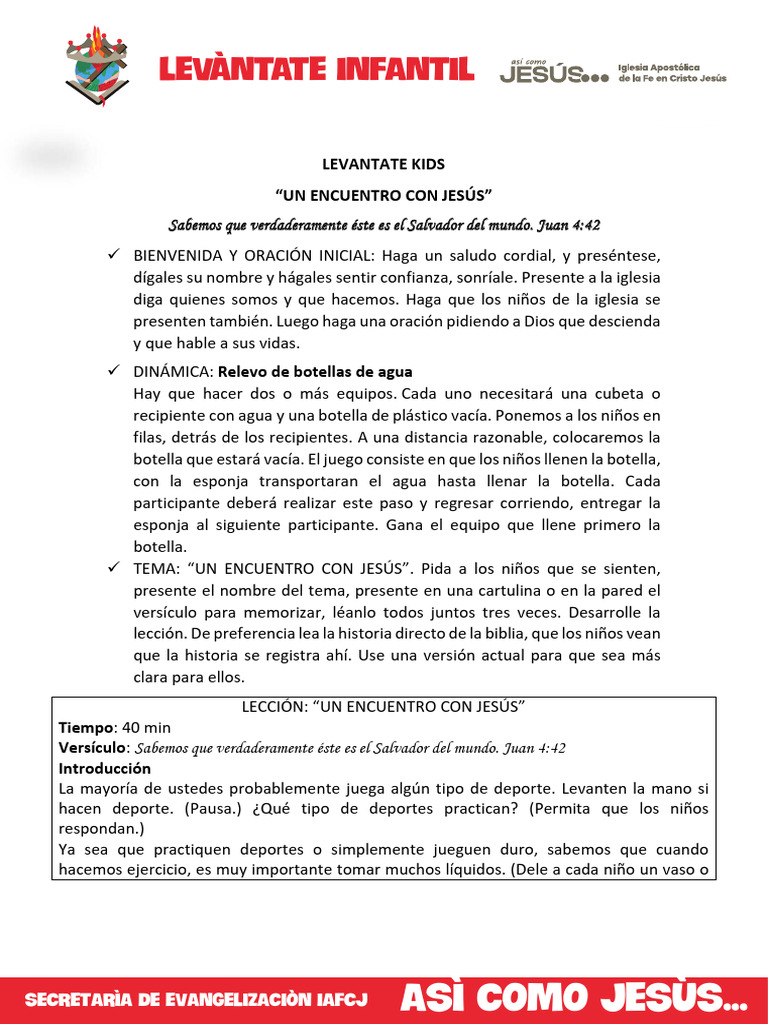 Levantate Kids | PDF | Jesús | Jacob