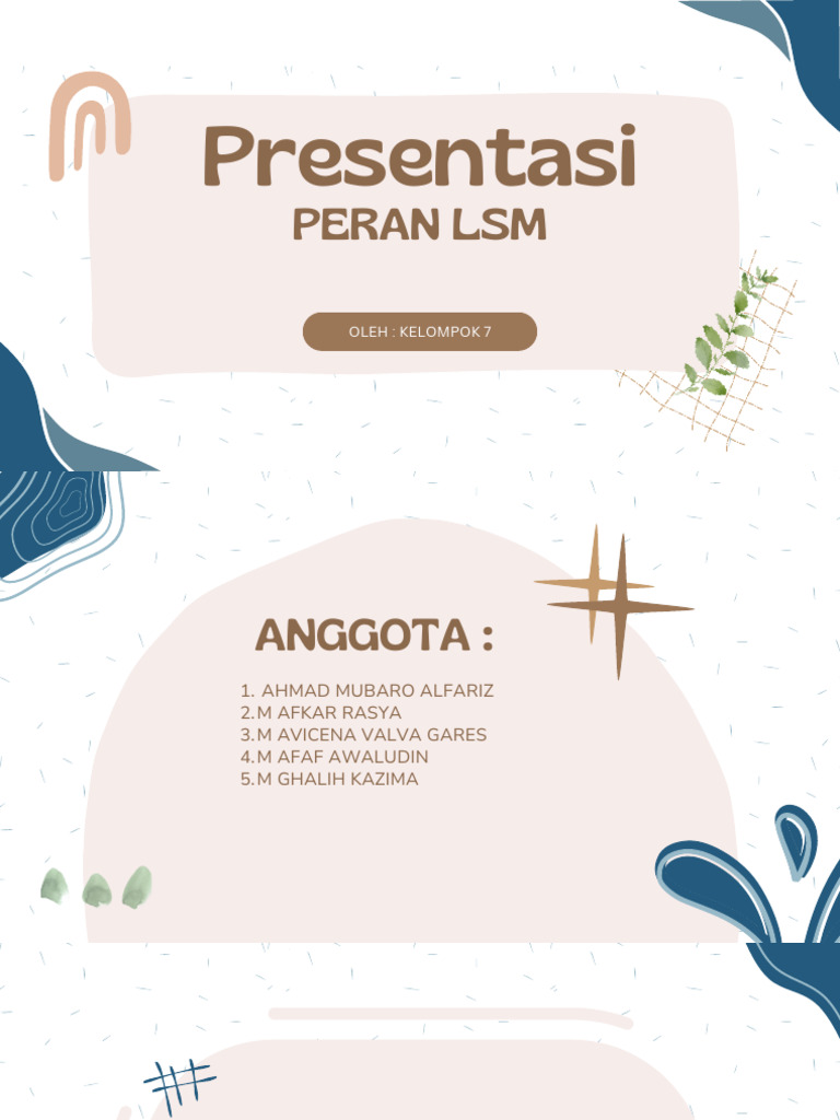 Coklat Dan Putih Biru Kreatif Estetik Slide Presentasi | PDF