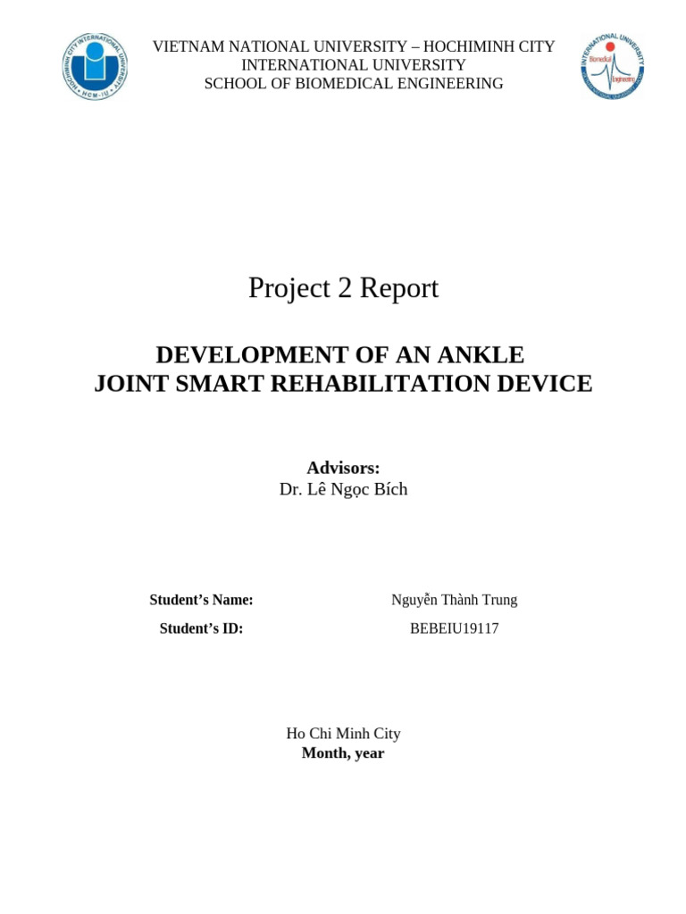 Project 2 - NguyenThanhTrung - BEBEIU19117 (Repaired) | PDF | Electric ...