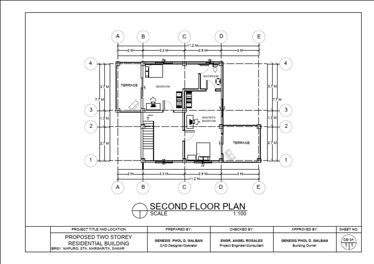 Floor Plan Bsd-Second Floor | PDF