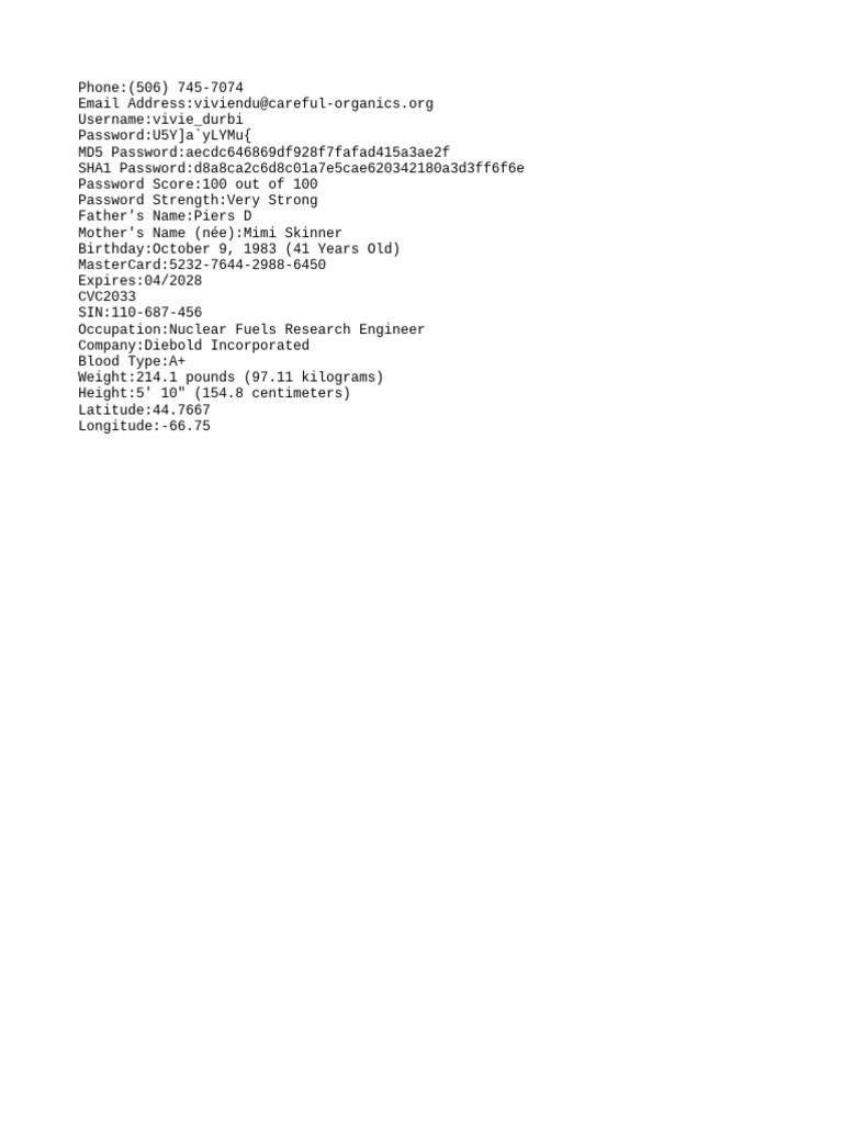 000webhost - Password | PDF