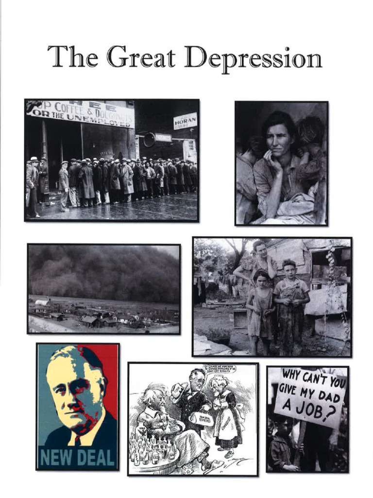 12 - The Great Depression - Packet 19-20 | PDF