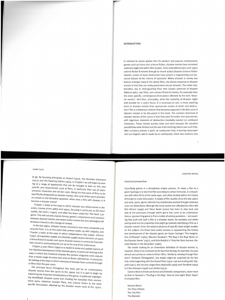 Keane, Disater Movies | PDF