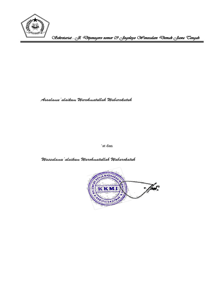 Undangan Rakor | PDF