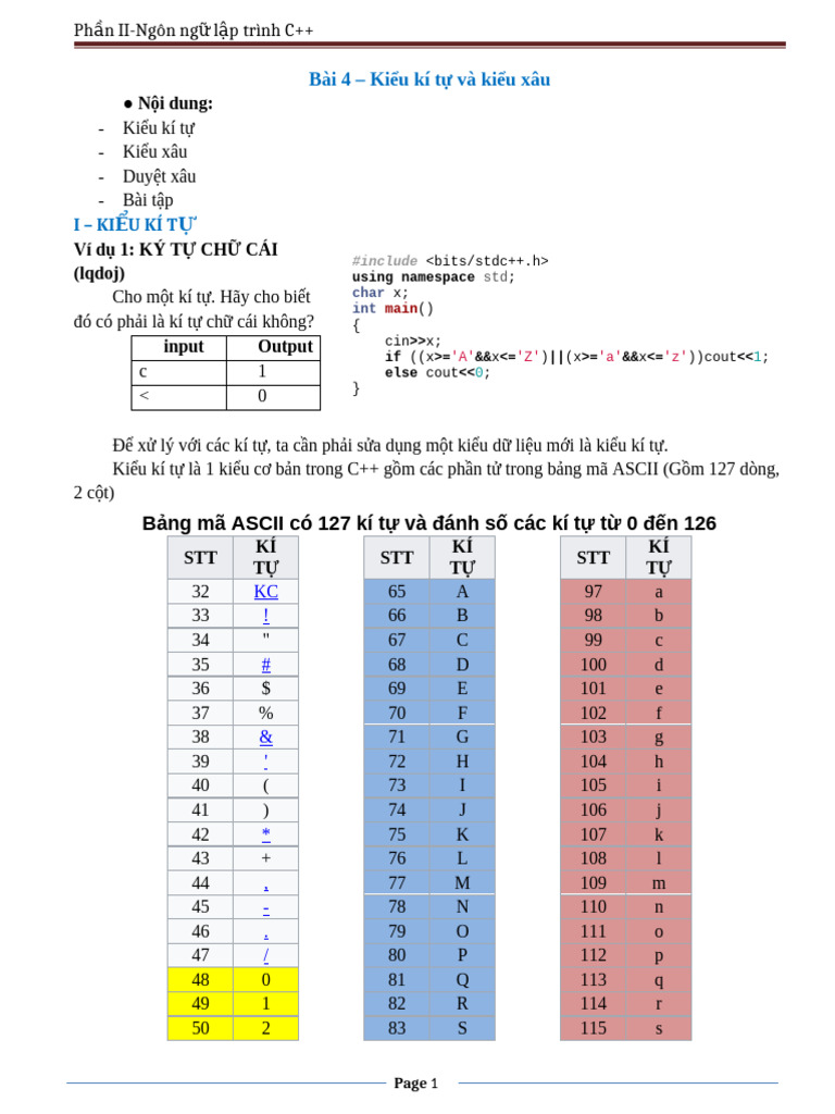 Bai 4 - Kieu Ki Tu & Xau | PDF