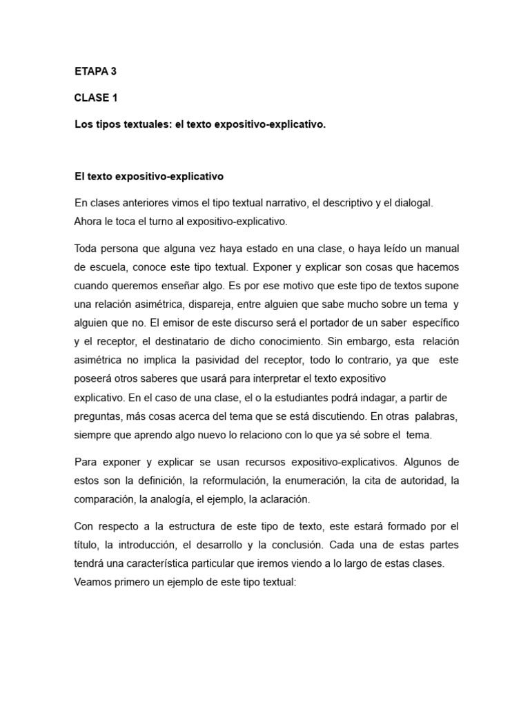 Texto Expositivo-Explicativo | PDF | Puntuación | Predicado (Gramática)
