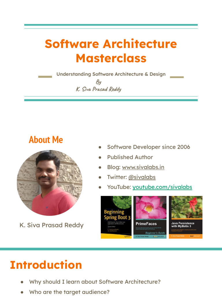 Software Architecture Premier | PDF | Computing | Software Development