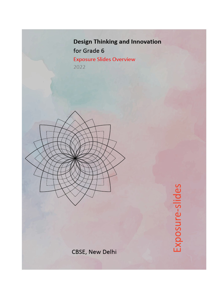 Grade 6 Design Thinking Curriculum Overview | PDF | Design Thinking ...