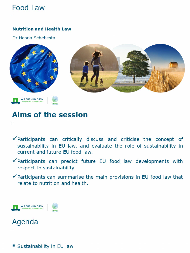 Food Law 2022 - 2023 L11 Nutrition and Health | PDF | Dietary ...