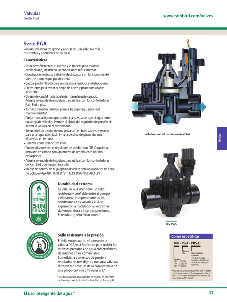 Electrovalvula 1 Rainbird | PDF
