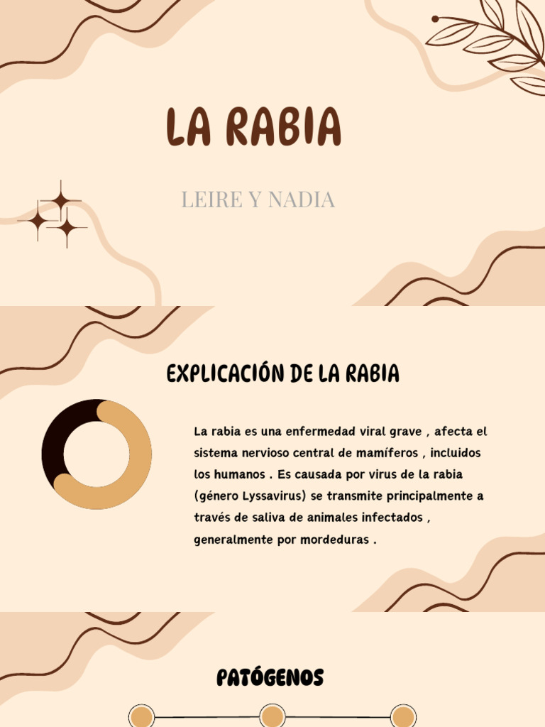 La Rabia | PDF | Rabia | Virus