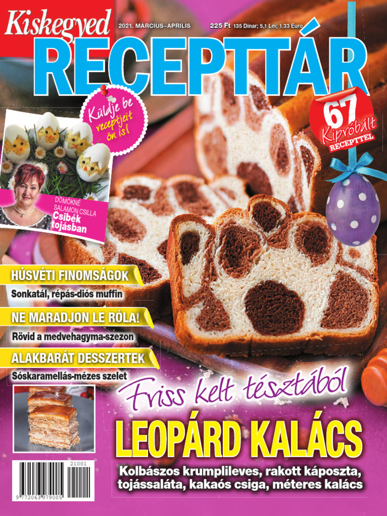 Kiskegyed Recepttár 2021 1 | PDF