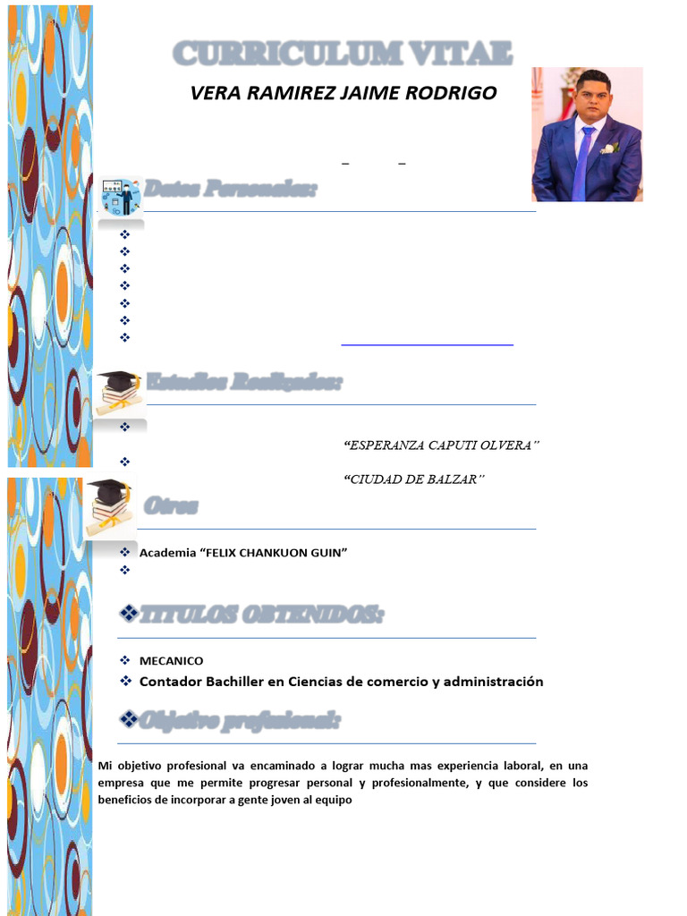 CURRICULUM VITAE Vera 1 | PDF