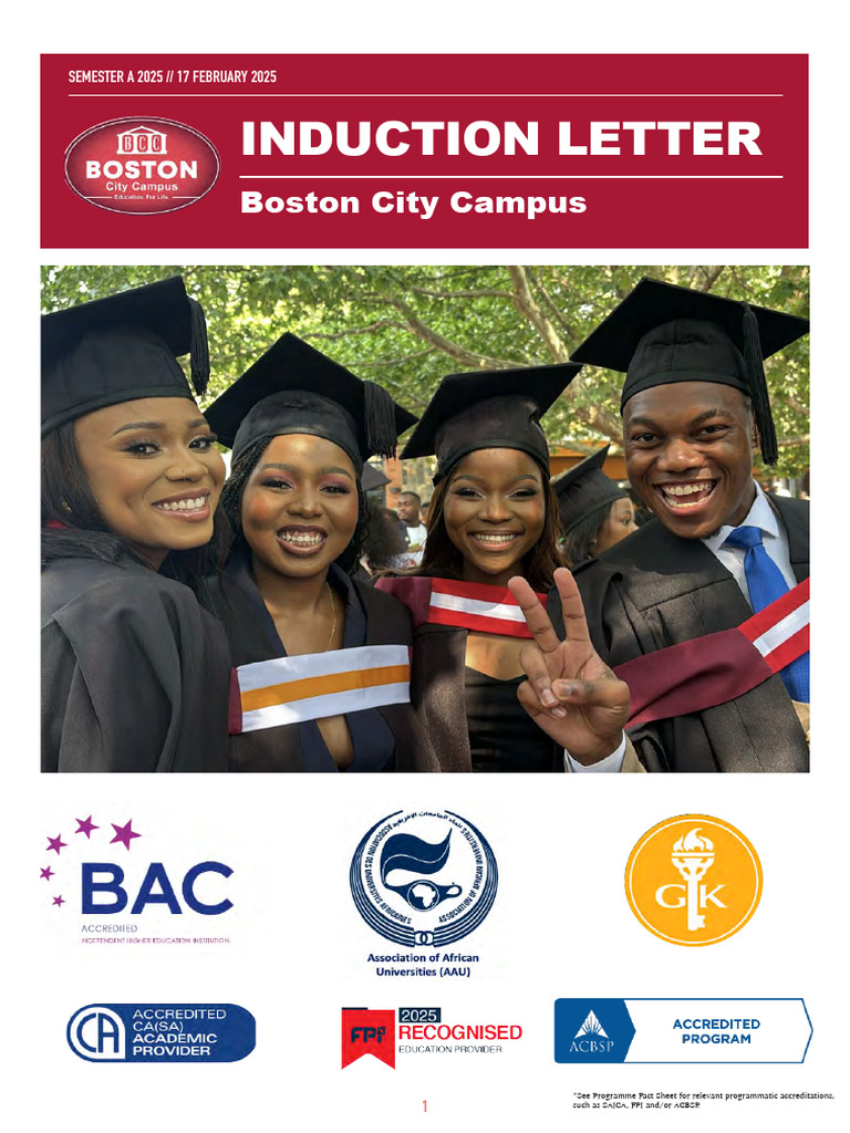 Sem A 2025 Induction Letter 29.01.2025 | PDF | Diploma | User (Computing)