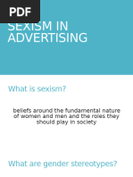 Goffman's 1979 Gender Advertisements Analysis | PDF | Advertising | Gender