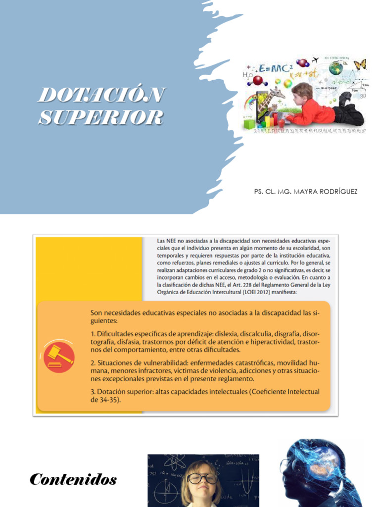 Dotación Superior: Definición y Estrategias | PDF | Plan de estudios ...