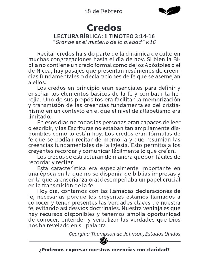 Credos | PDF