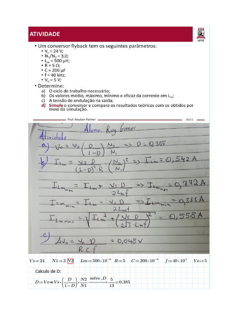 2º Estágio - Atividade 05 | PDF