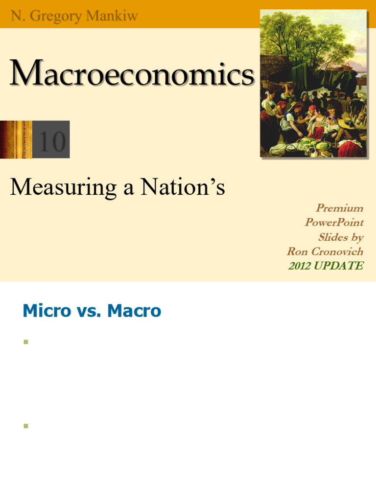 macro-ch10-presentation6e(2012) | PDF | Gross Domestic Product | Macroeconomics