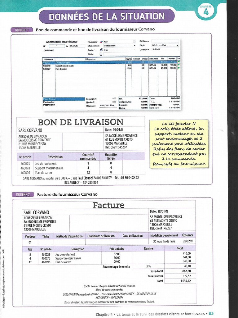 Scan - 0318 - EXO1 - PGI - BTS2-CG - Séance2 | PDF